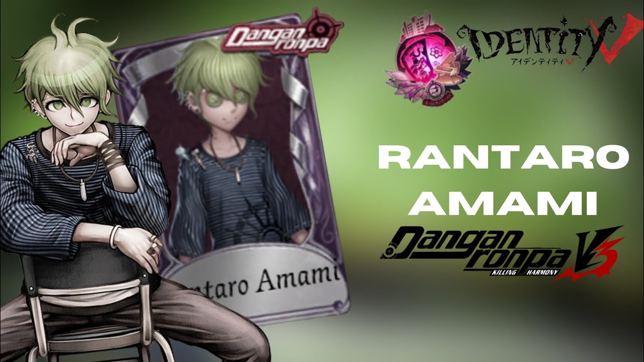 PRISONER SKIN "RANTARO AMAMI" GAMEPLAY - Identity V - YouTube