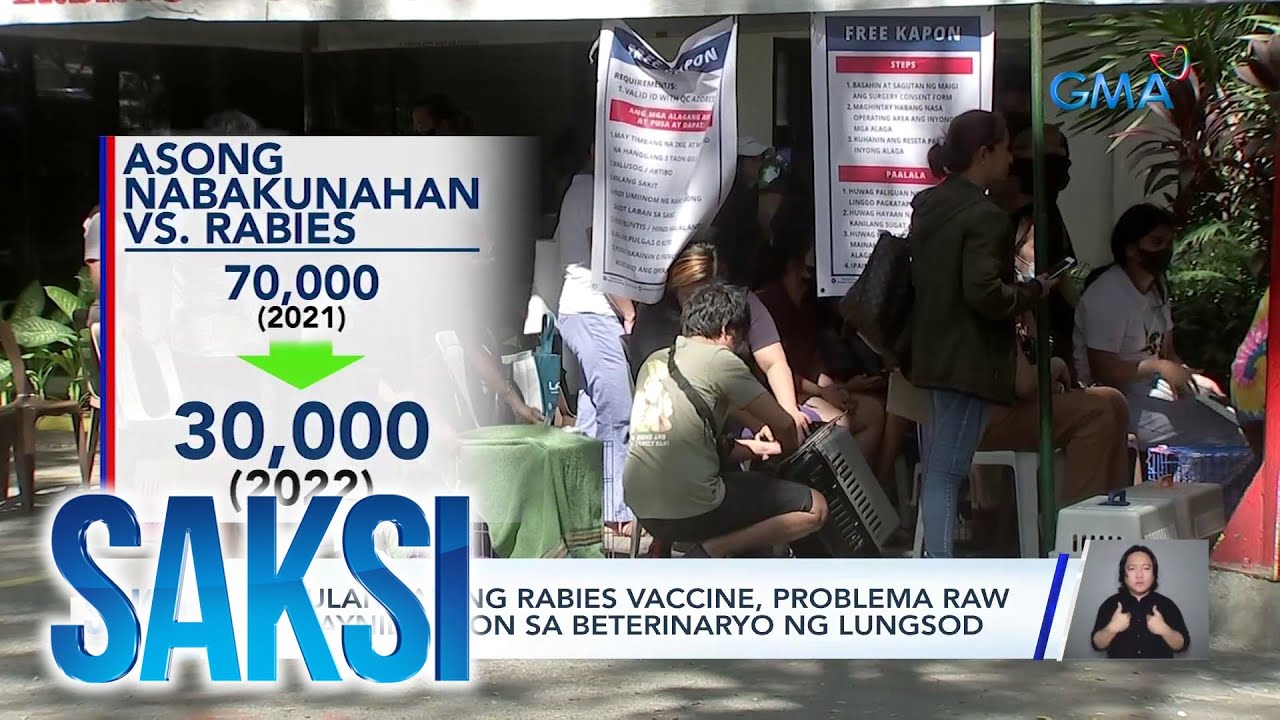 Kakulangan ng rabies vaccine, problema raw sa Maynila ayon sa ...