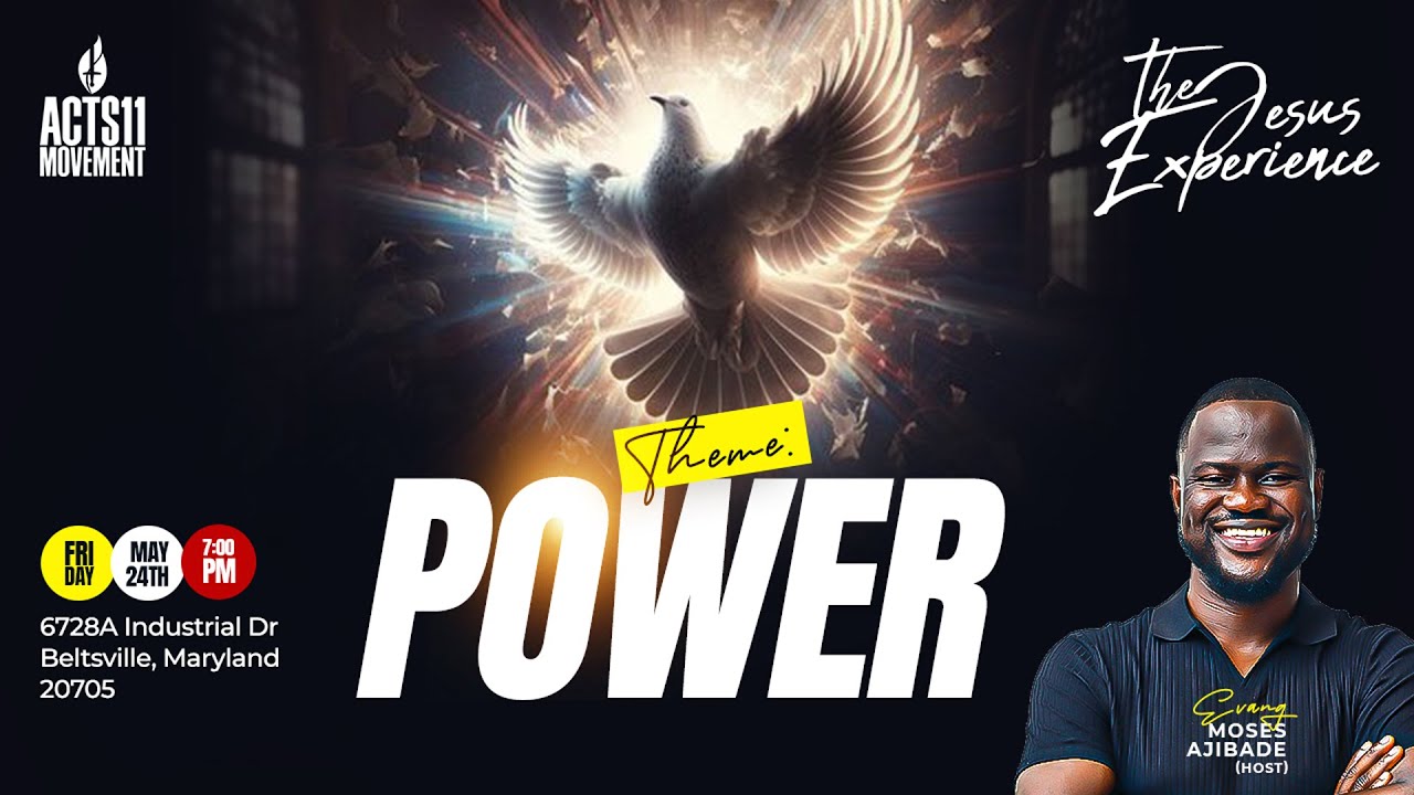 THE JESUS EXPERIENCE ll MAY.24 || EVANG.MOSES AJIBADE - YouTube