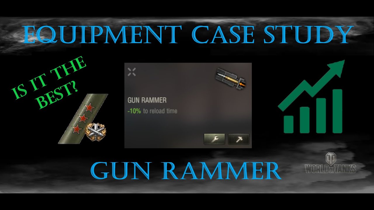 Should you fit a Gun Rammer in WoT? - Equipment Case Study - YouTube