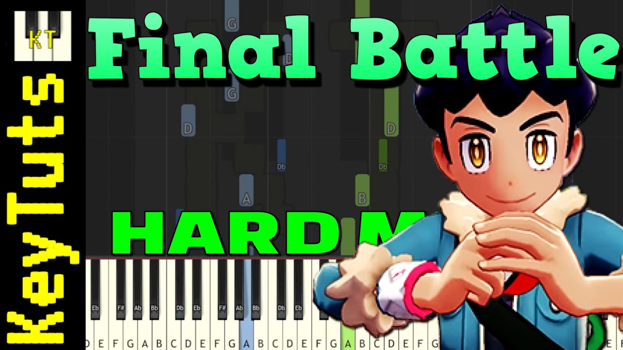 Hop [Final Battle] from Pokemon Sword and Shield - Hard Mode [Piano ...