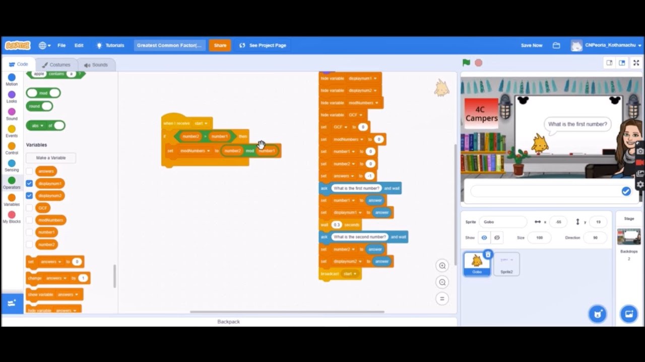 4C Technology - How to build GCF game using Division method. - YouTube