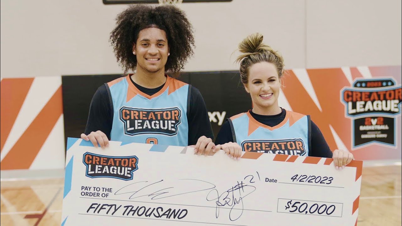 I WON $50,000 in the CREATOR LEAGUE!!! - YouTube