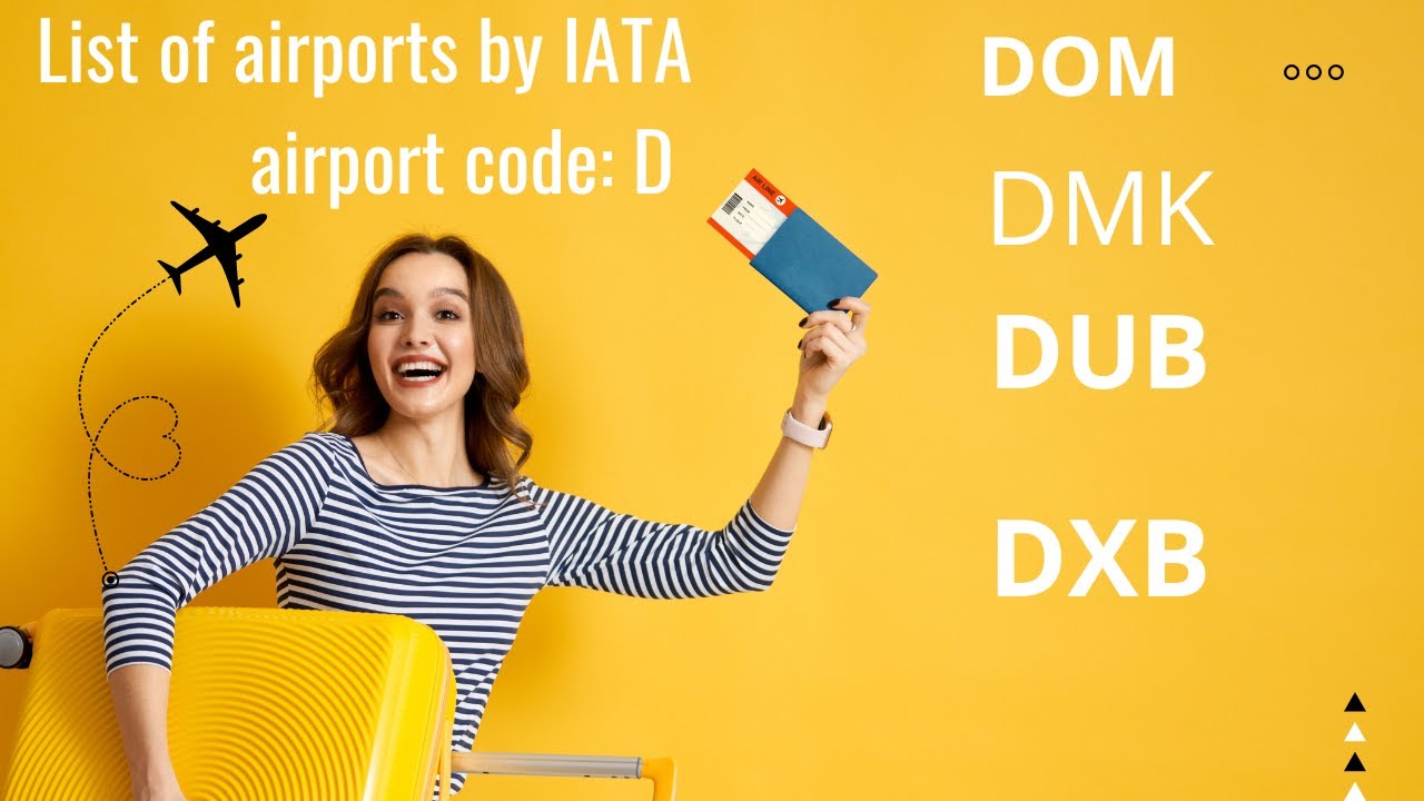 The Ultimate Guide To Dazzling Airports By Their Iata Airport Code ...