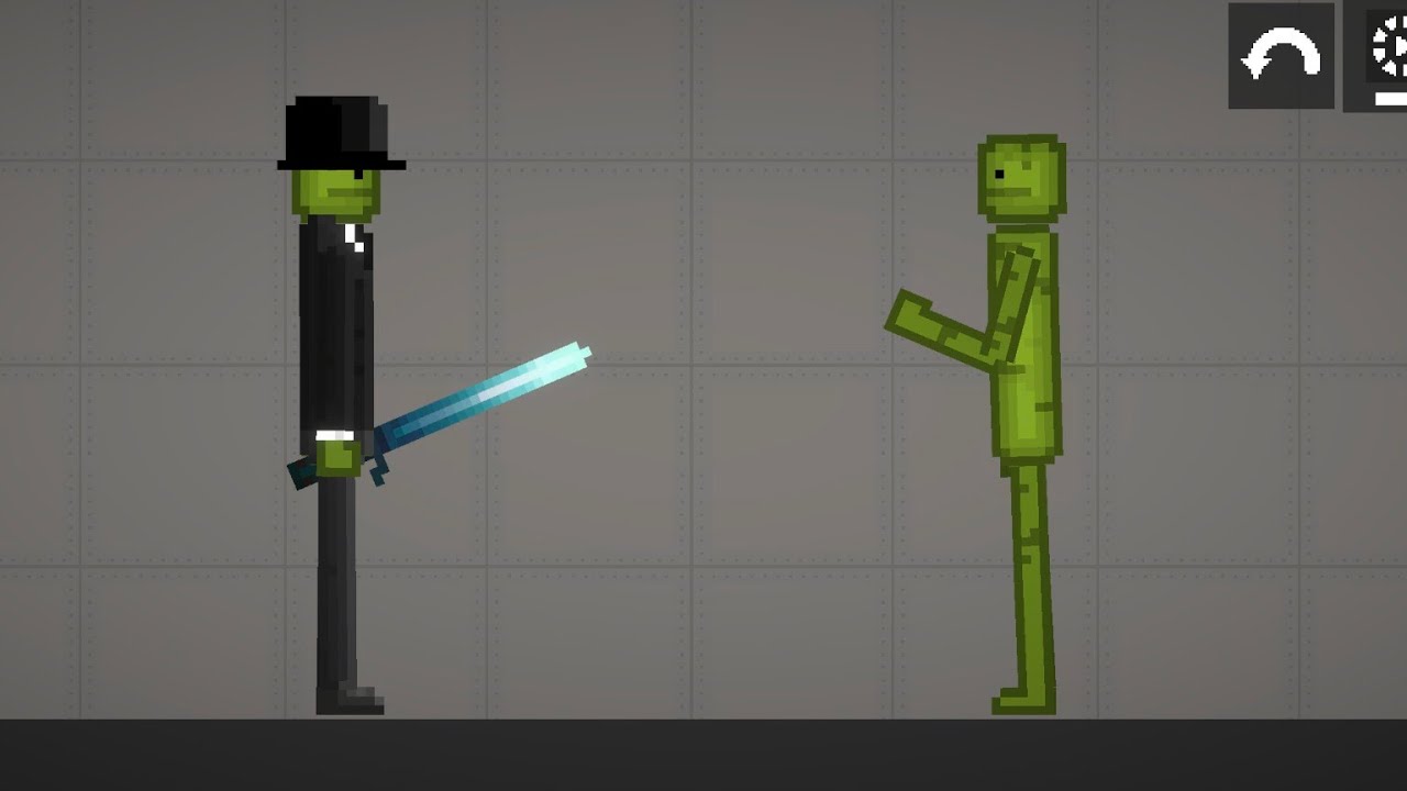 testing weapons in melon sandbox - YouTube