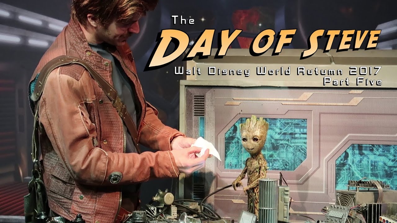 Autumn in Disney World p5 - I AM GROOT! - YouTube