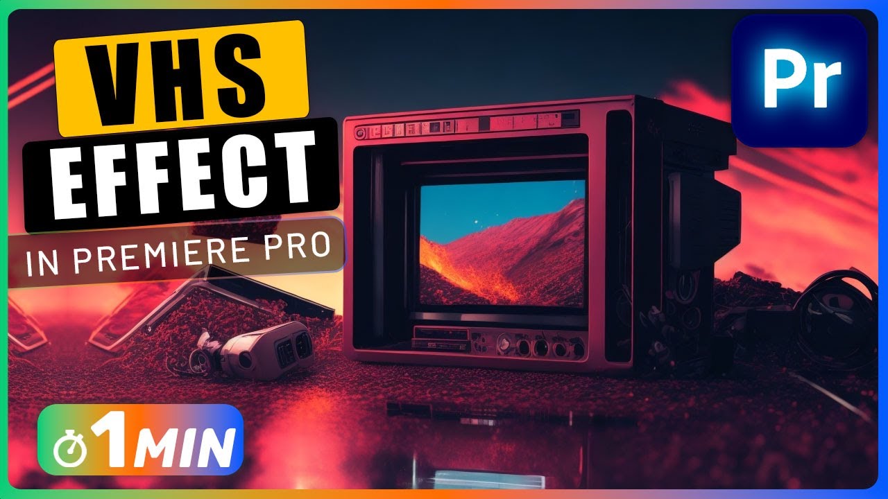 How to do VHS Effect in Premiere Pro - YouTube