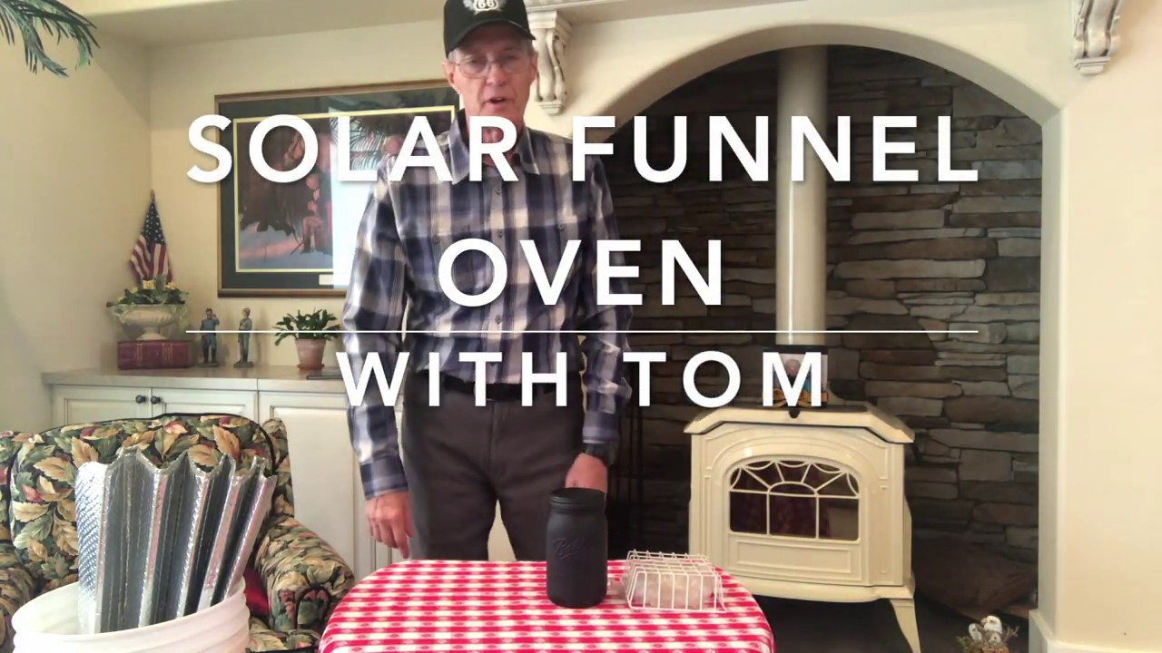 Solar Funnel Oven - YouTube