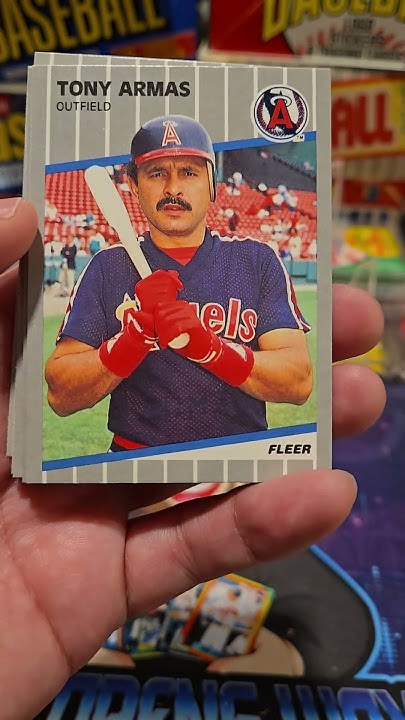 1989 Fleer Baseball Cards Pack Opening! ⚾️🔥 #baseballcards #packopening