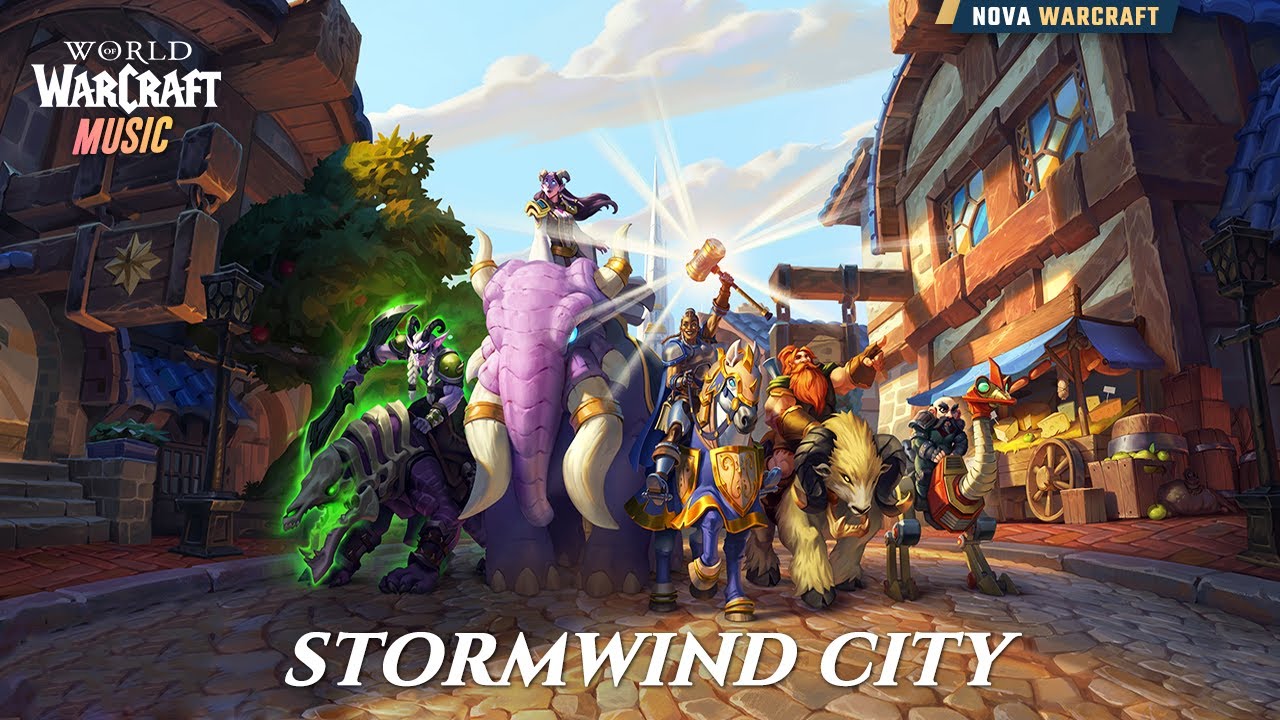 Stormwind City Music & Ambience | WoW Music (Relaxing and Majestic ...