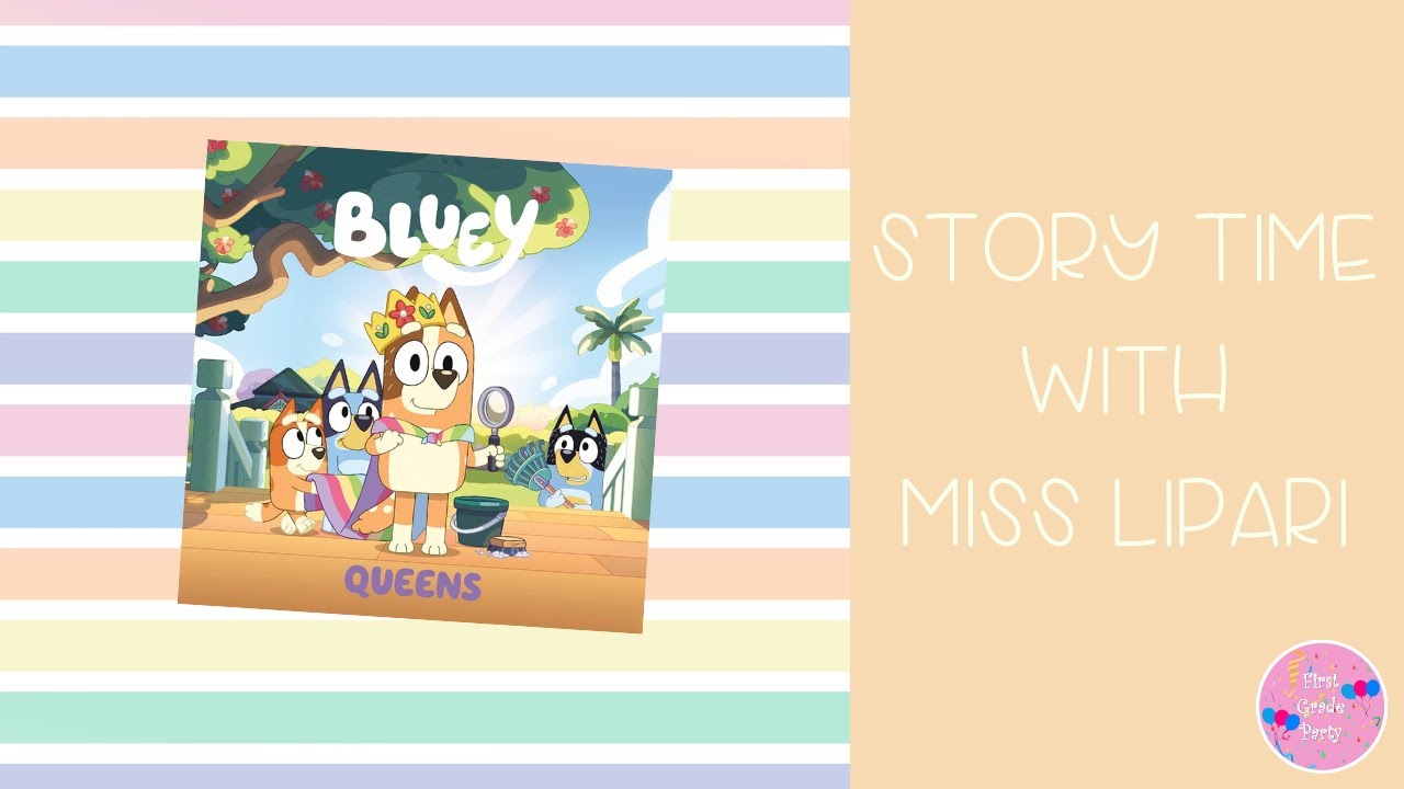 Bluey Queens- Read Aloud - YouTube