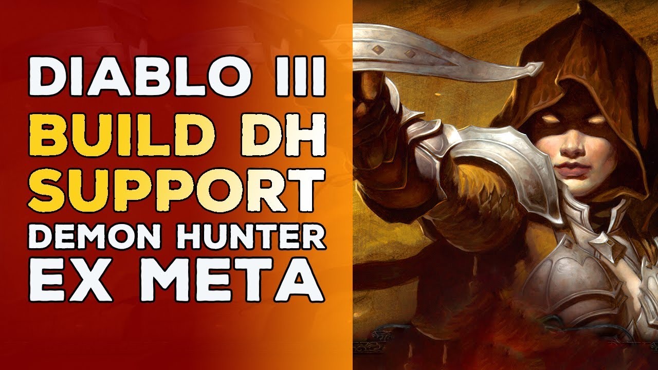 DIABLO 3 PL - BUILD DH SUPPORT EX META ( DEMON HUNTER EX META ) - YouTube