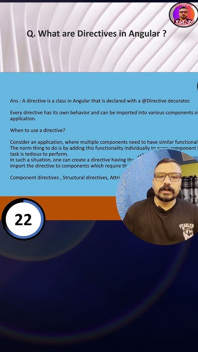 Learn Angular Directives in 1 mins | Directives - YouTube