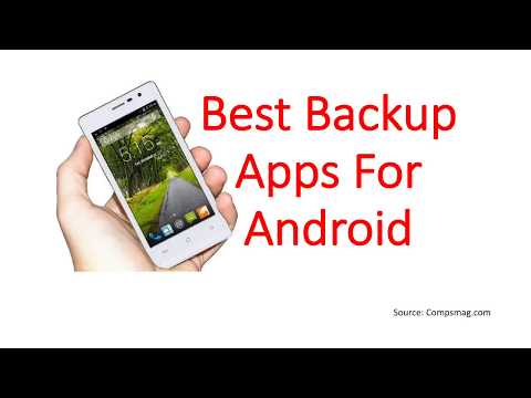 Backup App For Android 2018