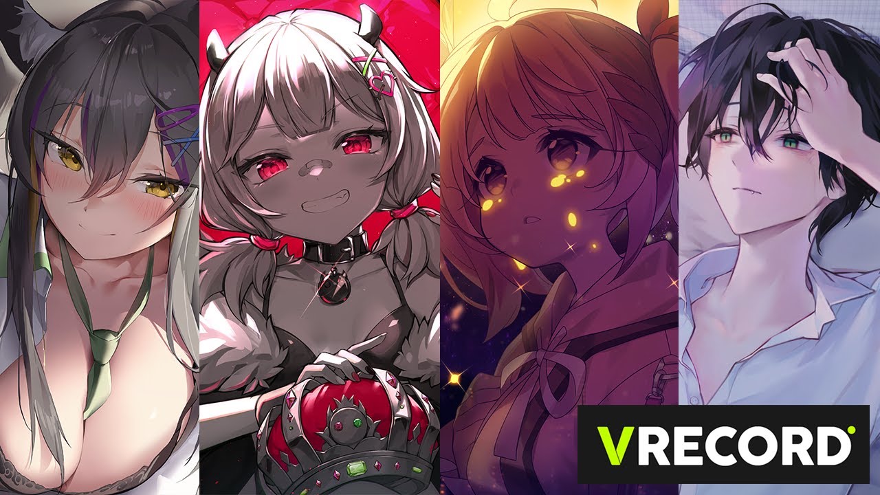 살살 녹는 목소리와 노래들로 우리를 유혹하는(?) 버튜버 4인방 Vtuber [VRECORD] Cover Song - YouTube