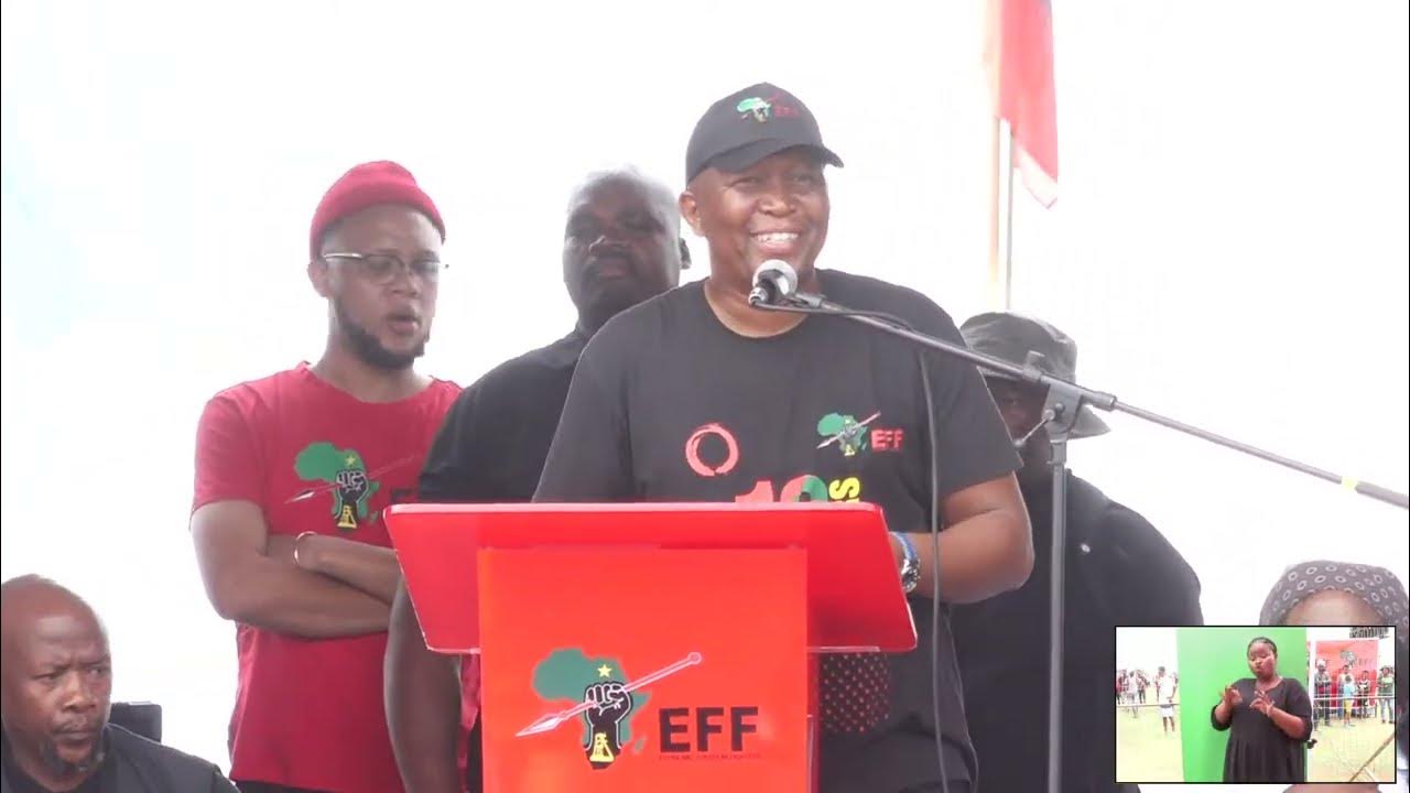 CIC Julius Malema Addresses Northern Cape Provincial Manifesto Launch - YouTube
