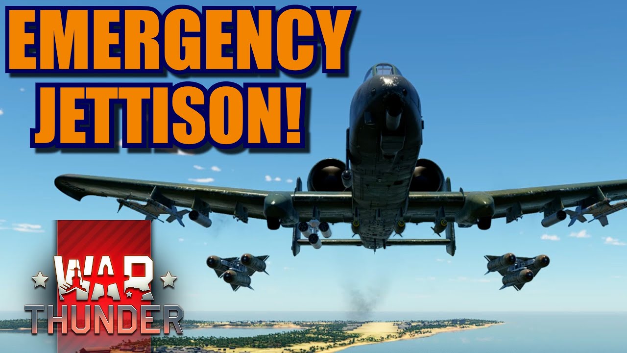 War Thunder How to Jettison weapons! Showing off this amazing feature! - YouTube