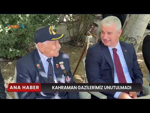 Konya'da Gaziler Günü coşkusu