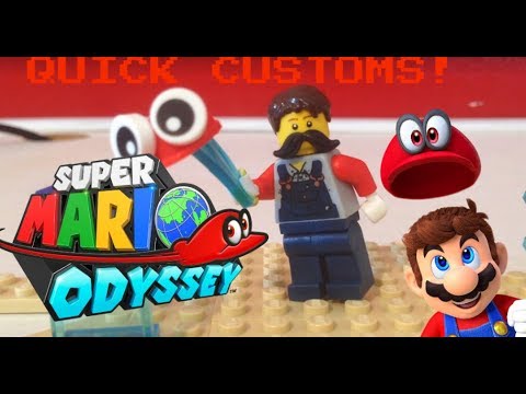 Quick Customs | Mario and Cappy from Super Mario Odyssey! - YouTube