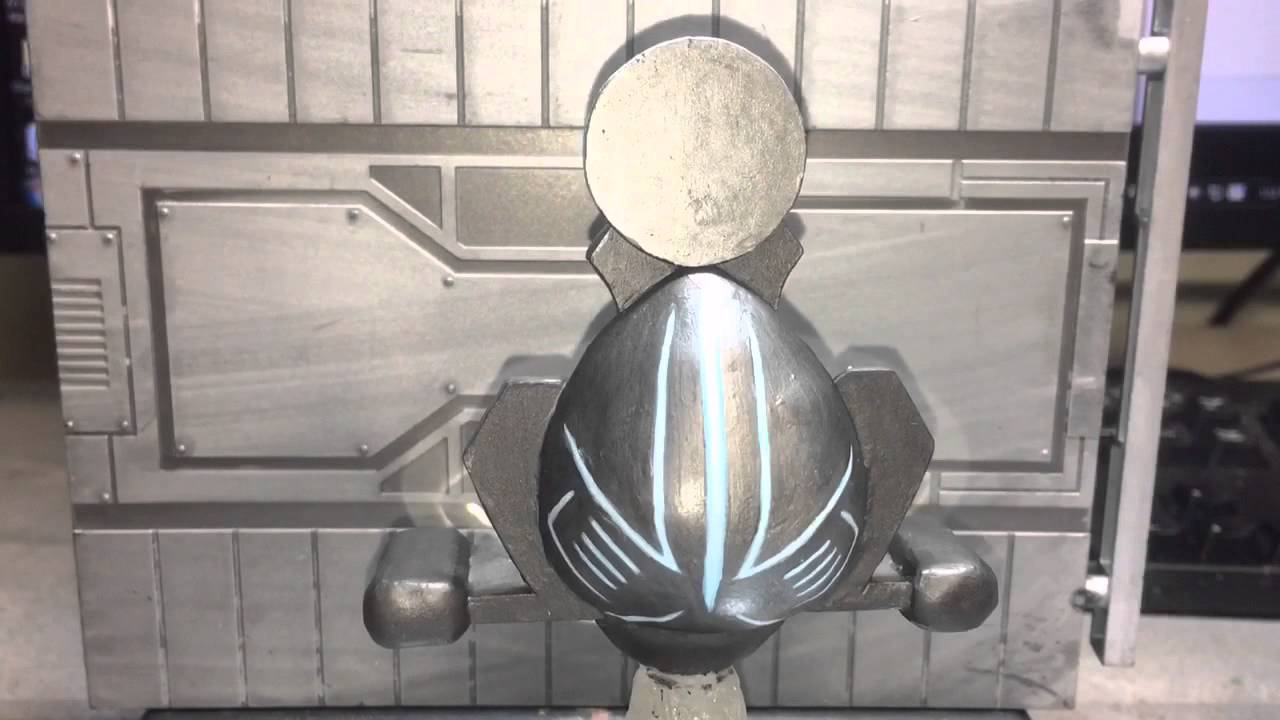 Bat-God Batman in Metron's Chair Custom Heroclix - YouTube