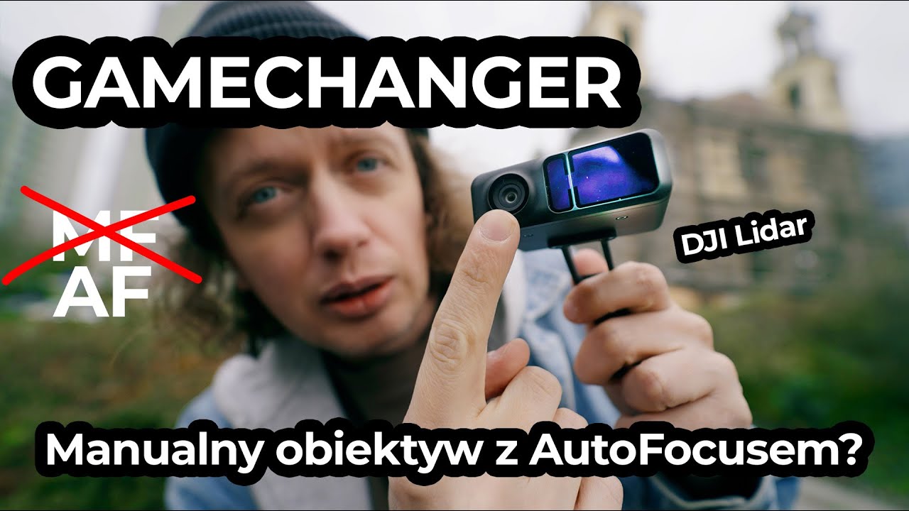 TO URZĄDZENIE daje manualnym obiektywom AUTOFOCUS - DJI Lidar - YouTube