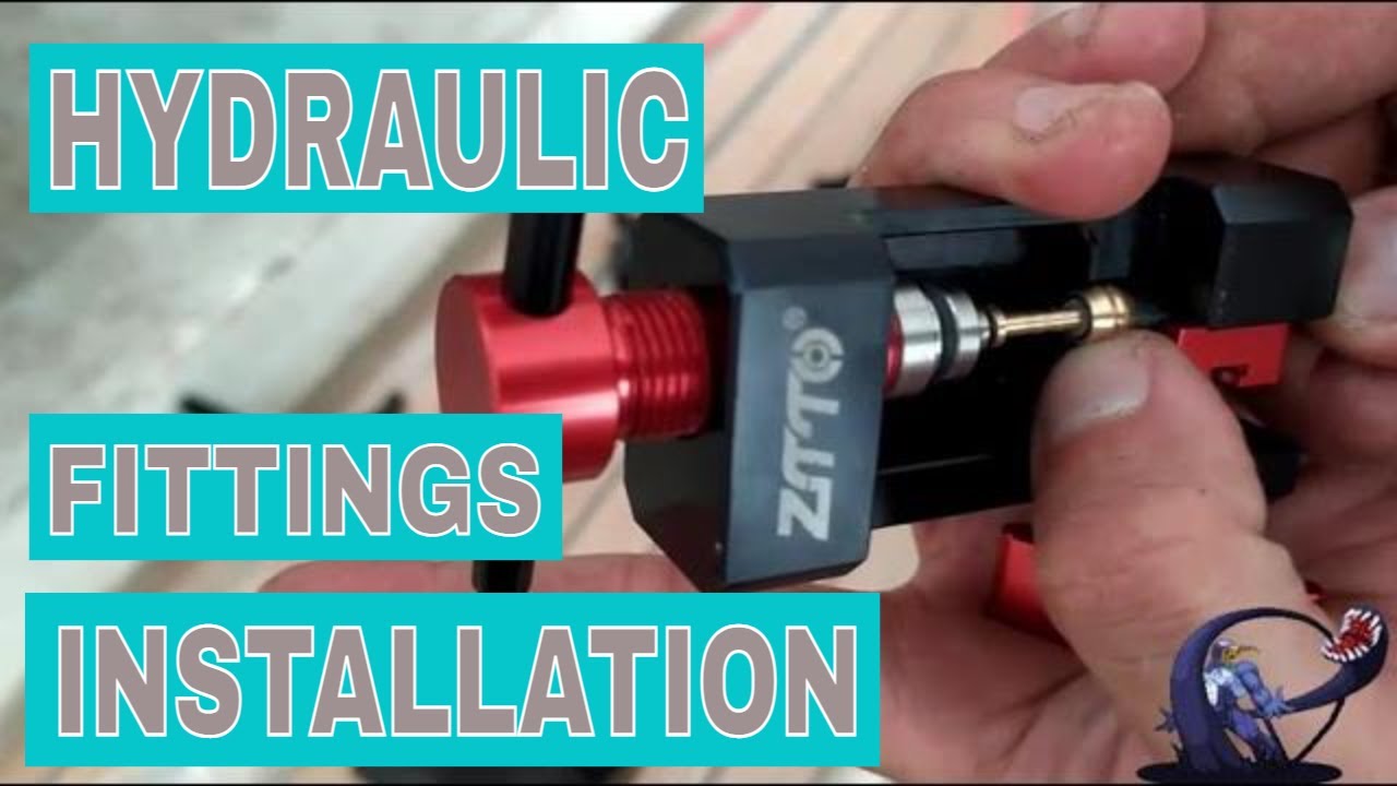HYDRAULIC FITTING INSTALLATION TUTORIAL - YouTube