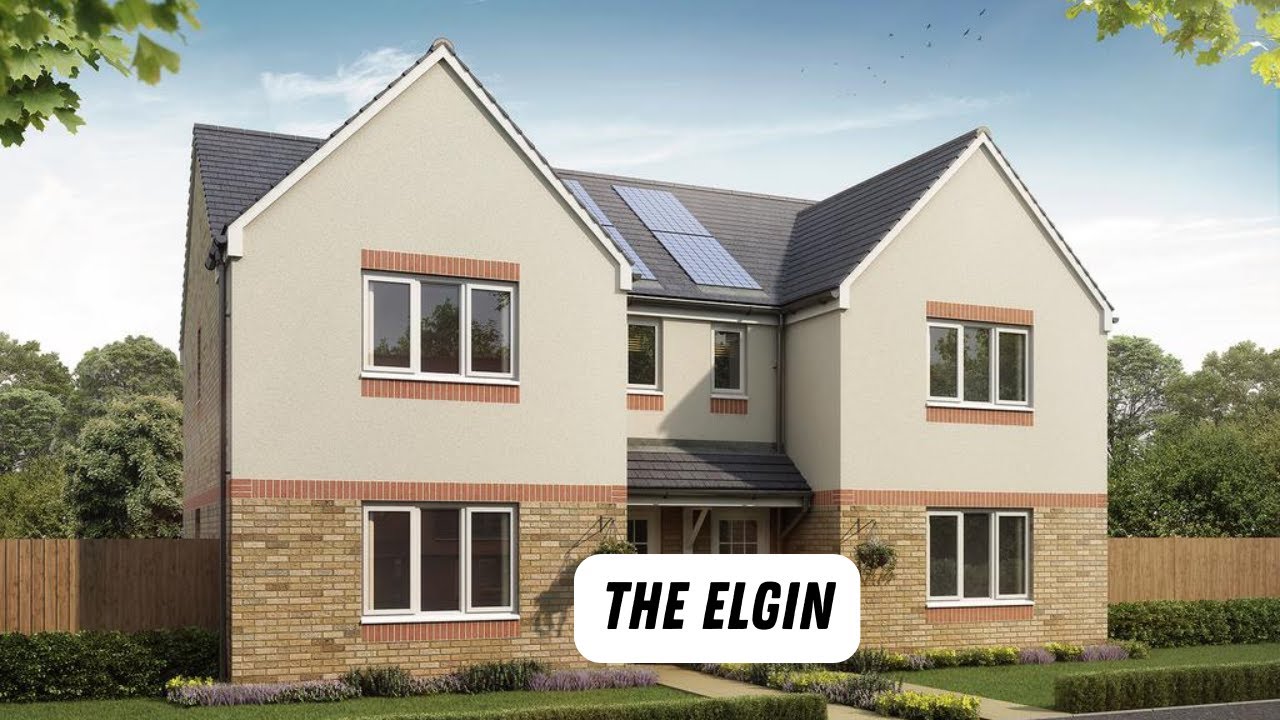 BEAUTIFUL 😍 NEW BUILD HOUSE UK BY PERSIMMON HOMES! INSIDE THE ELGIN ...