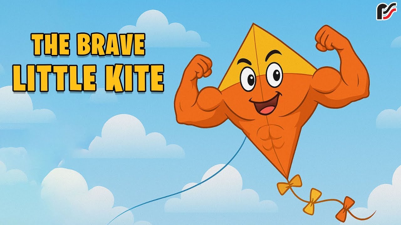 The Brave Little Kite | English NCERT Story | Moral Story for Kids by ...