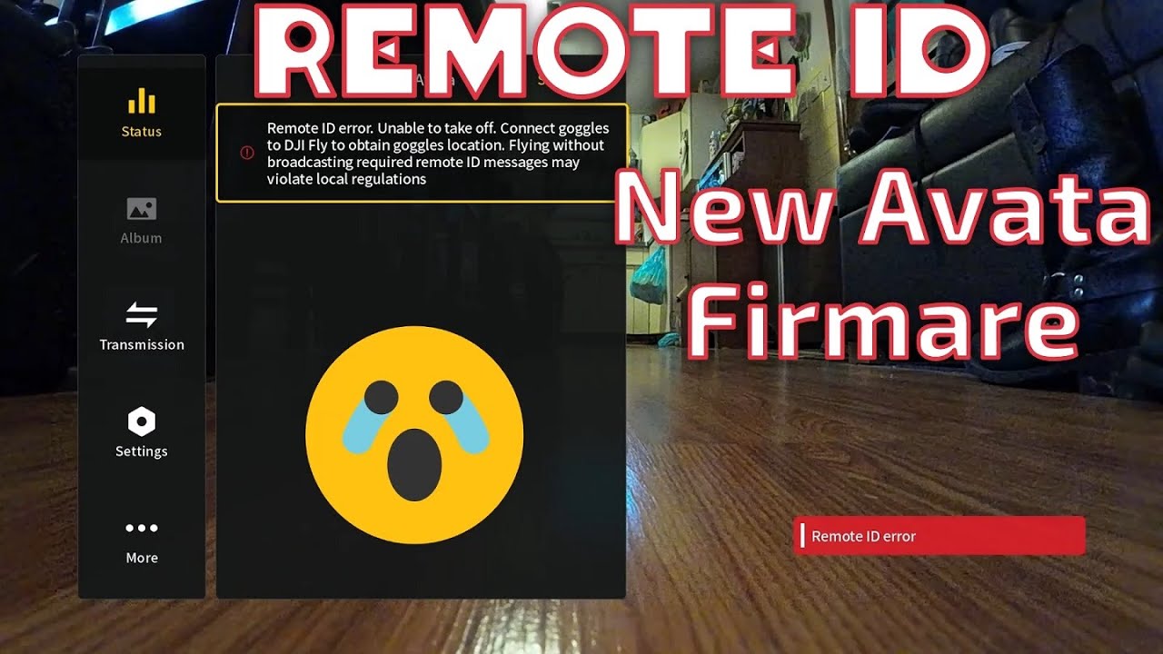 DJI Avata New Firmware Activates Remote ID - YouTube