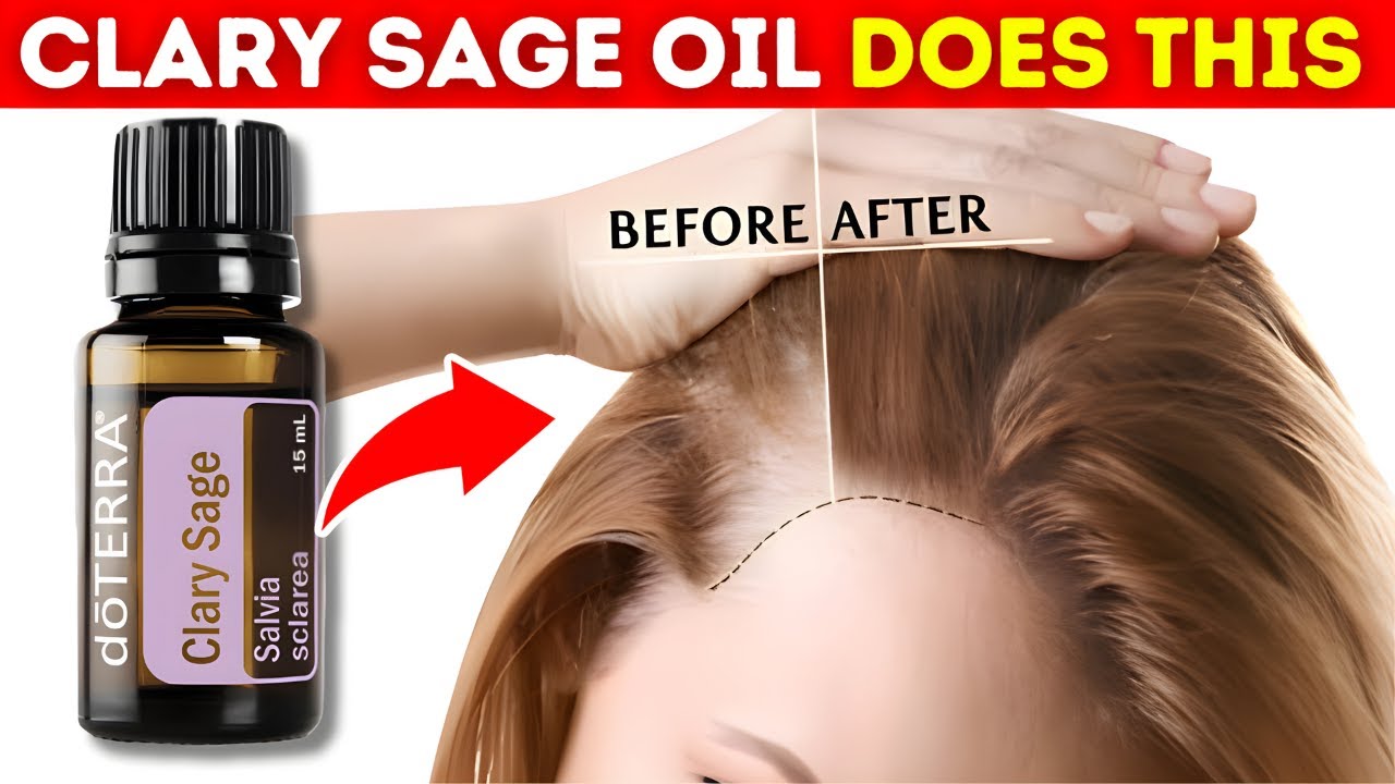 8 Benefits Of Clary Sage Essential Oil For Hair Growth & Skin - YouTube