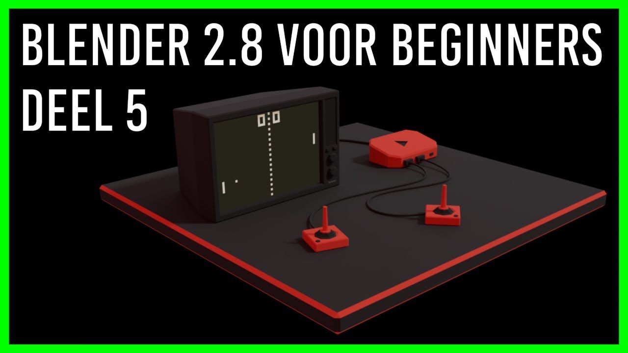Blender 2.8 Voor beginners Deel 5 - Game TV - Nederlands - YouTube