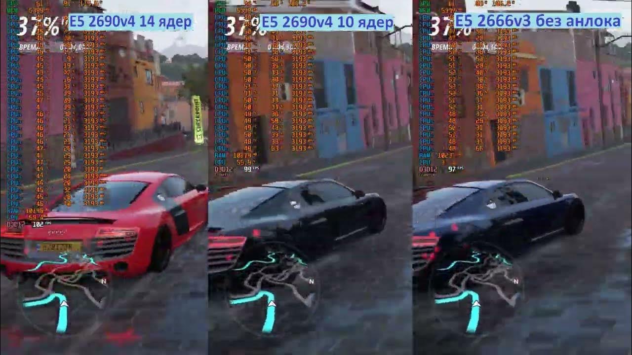 E5 2666v3 vs E5 2690v4 с RTX 3060. - YouTube