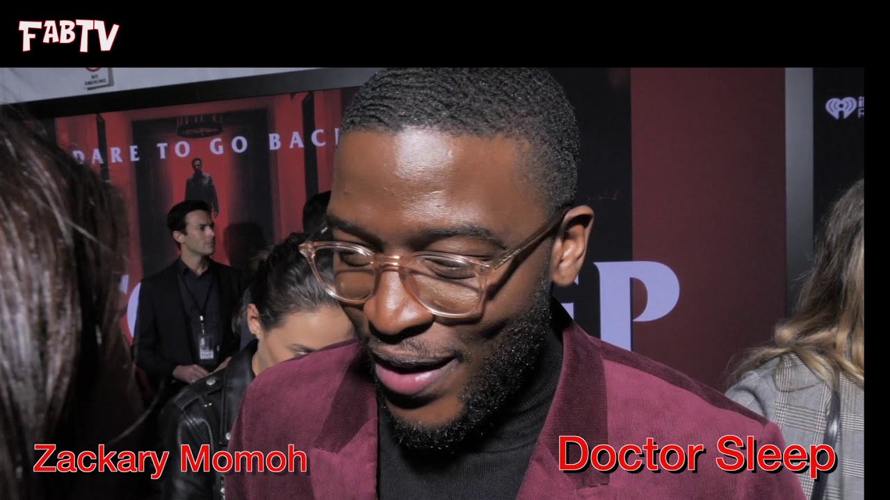 Zackary Momoh on the red carpet of "DOCTOR SLEEP" - YouTube