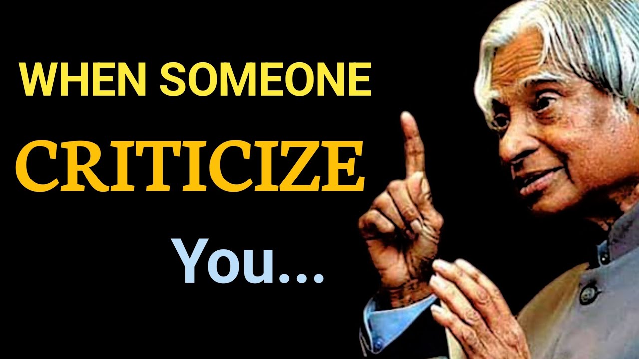 When Someone Criticize You🔥💯 | Motivation | Quotes | Words Of Goodness ...