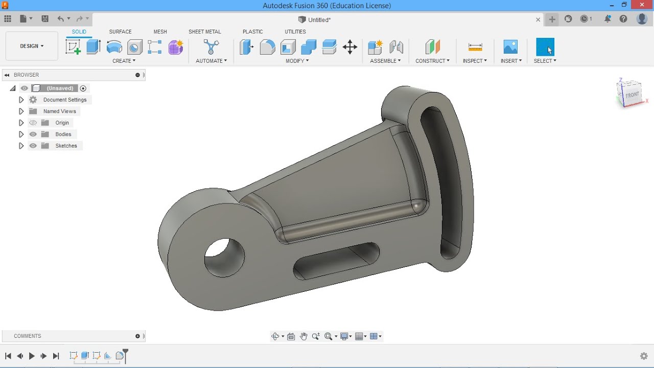 Fusion 360 Design For Beginners Youtube