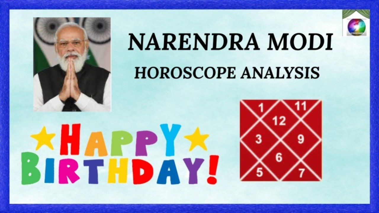 Narendra Modi Horoscope Analysis & Prediction| Happy Birthday From SP ...