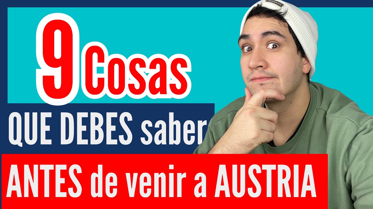 9 Cosas Que DEBES SABER Antes De Venir A VIENA O AUSTRIA - YouTube