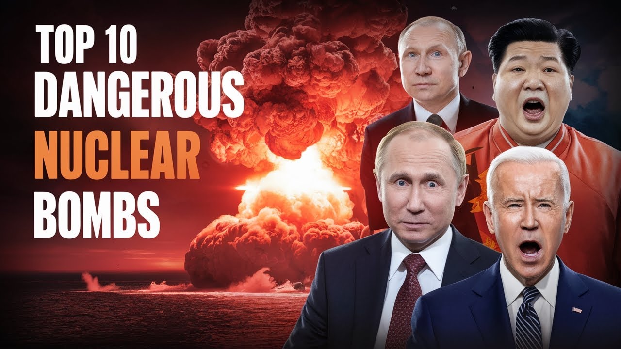 Top 10 Most Dangerous Nuclear Bombs Ever Created :Nuclear bombs ...
