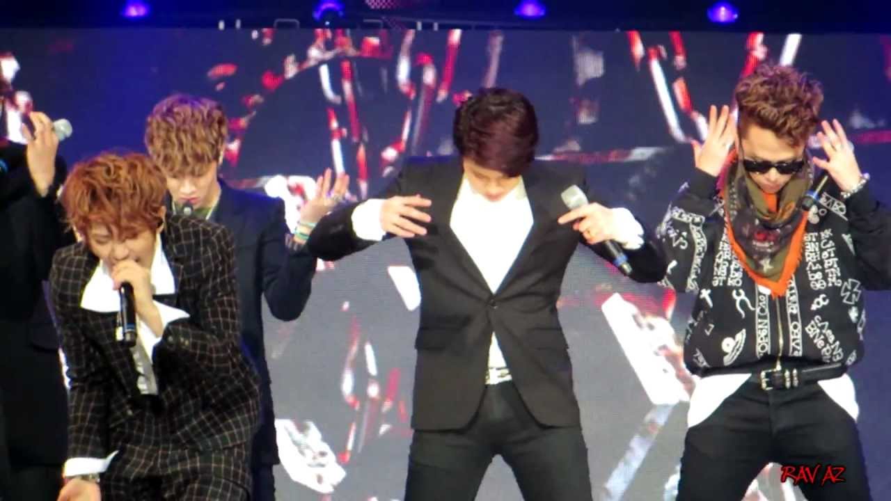 B2ST - Shock - Live at The Verizon Wireless Amphitheater in Irvine Ca ...