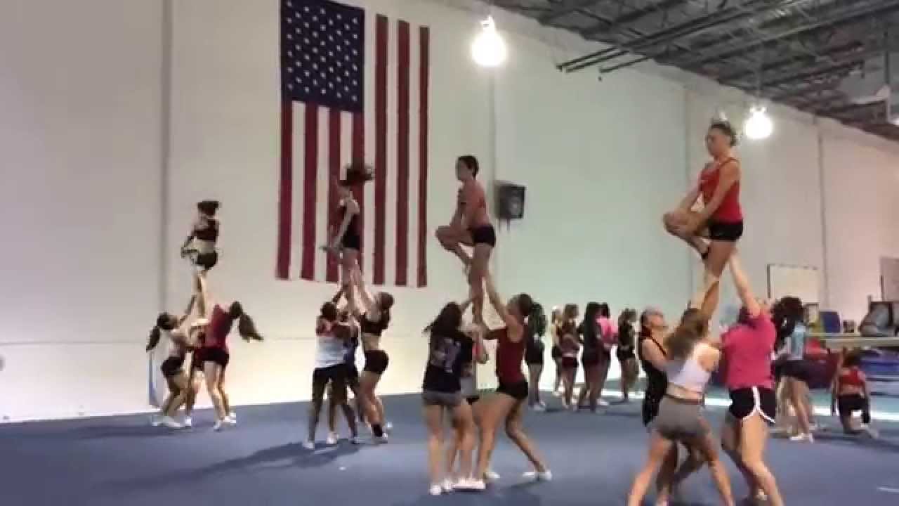 STAR Athletics | June 2015 All Star Team Training | All Star Cheer ...