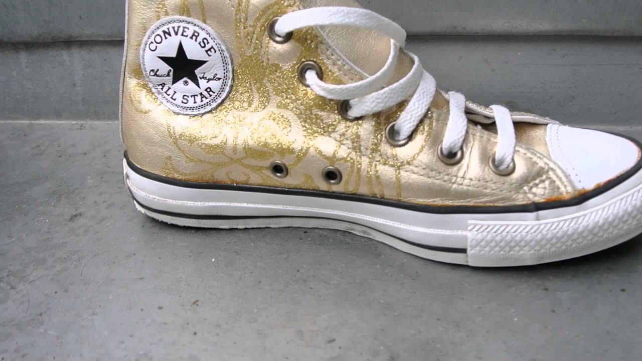 Converse Schuhe Chuck Taylor All Star Chucks Gold LIMITED EDITION HI ...