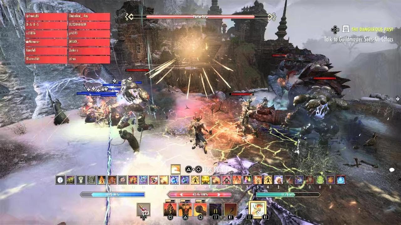 Eso Vss Lokke HM ( Reset instance DK main tank )#5 17&18/5/23 - YouTube