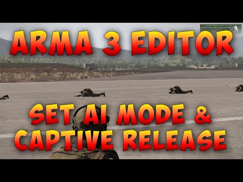 Arma 3 Editor | Set AI Mode & Captive Options - YouTube