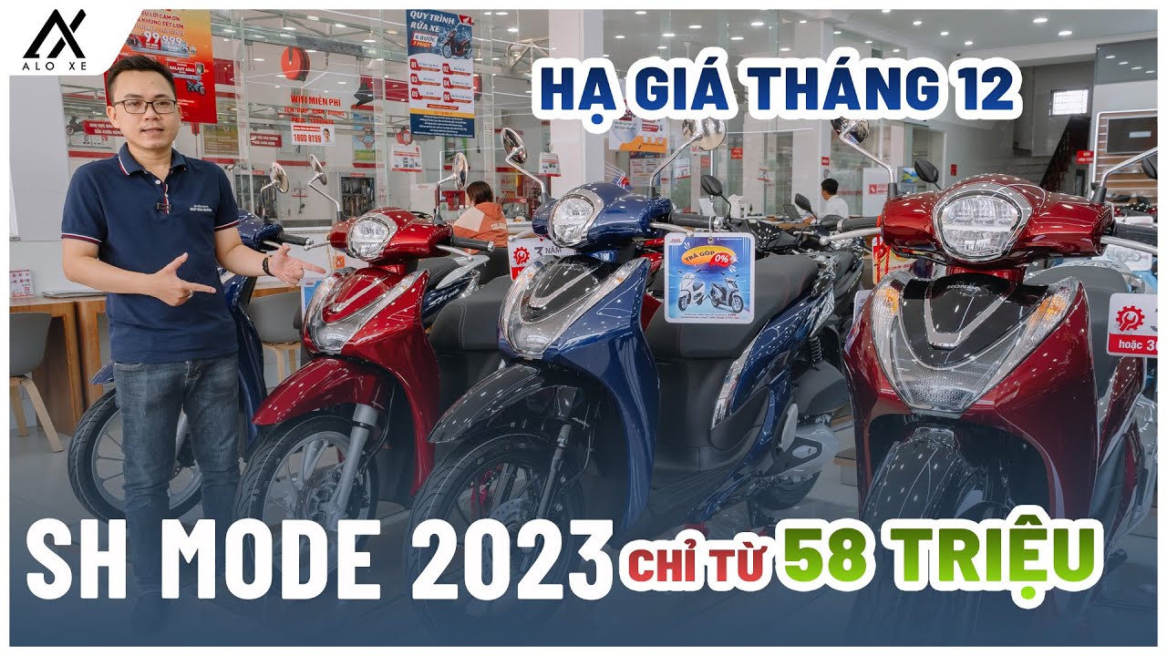 Honda Sh Mode 125 2023 Đại Hạ Giá Tháng 12 chỉ từ 58 TRIỆU | Nên Mua Sh ...