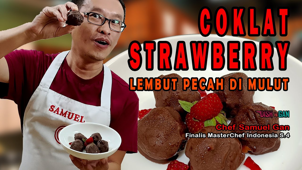 NYOKLAT DAN NIKMAT SEGAR!!! Bola Bola Coklat Strawberry. - YouTube