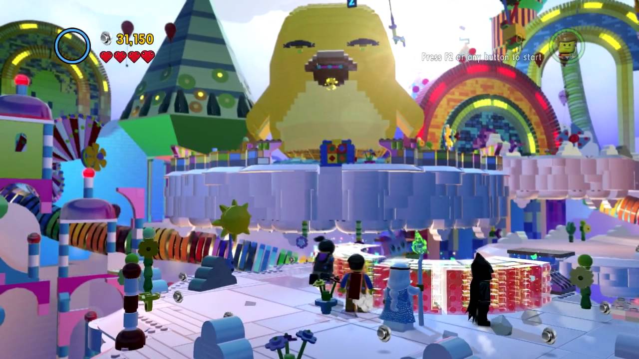 The Lego Movie Video Game (PC) walkthrough - Cloud Cuckoo Land - YouTube