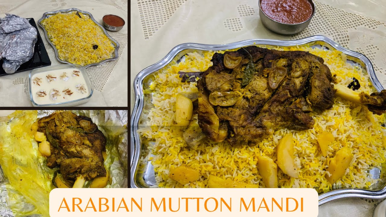 Arabian Mutton Mandi | Authentic Mandi recpie | Mandi without oven ...