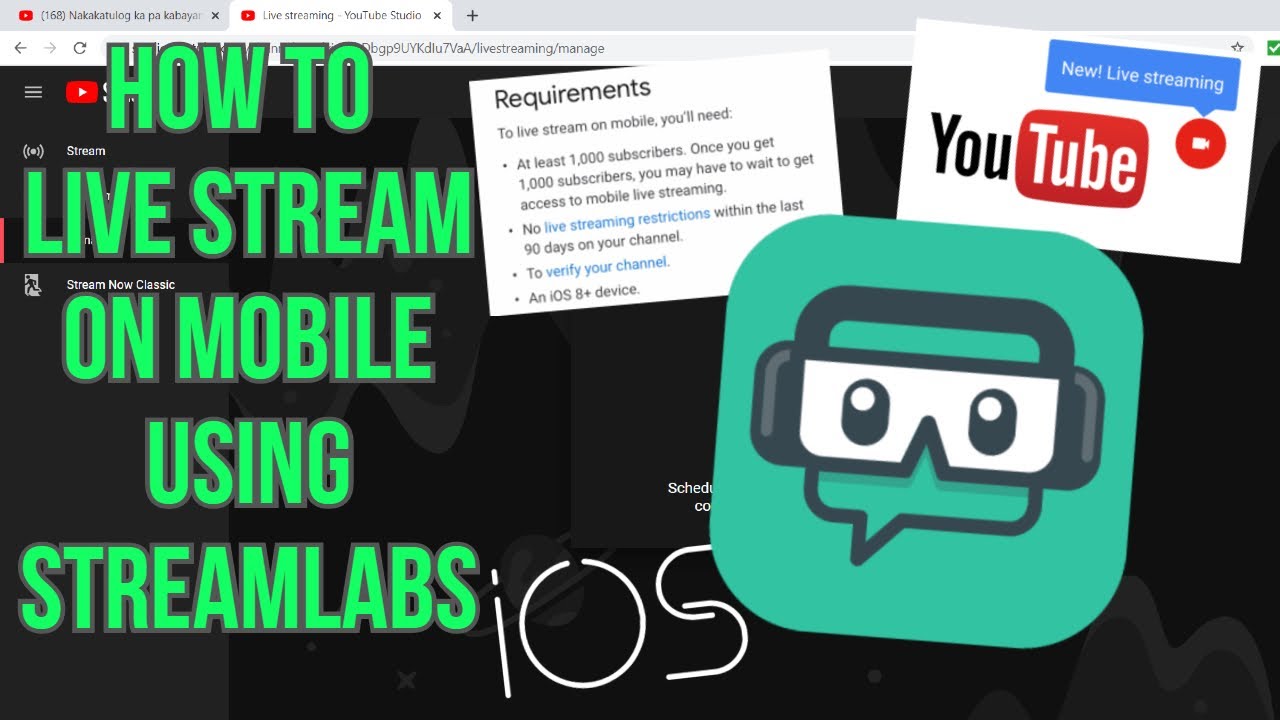 How to Live Stream on Mobile Phone using Streamlabs even your'e not ...