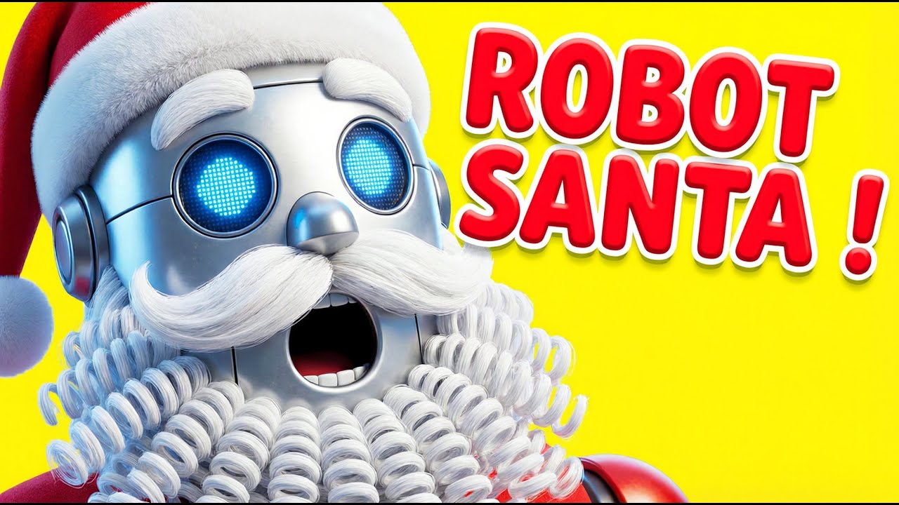 ROBOT SANTA DANCE! 🤖 Christmas Freeze Dance Song ( Kids Song ) - YouTube
