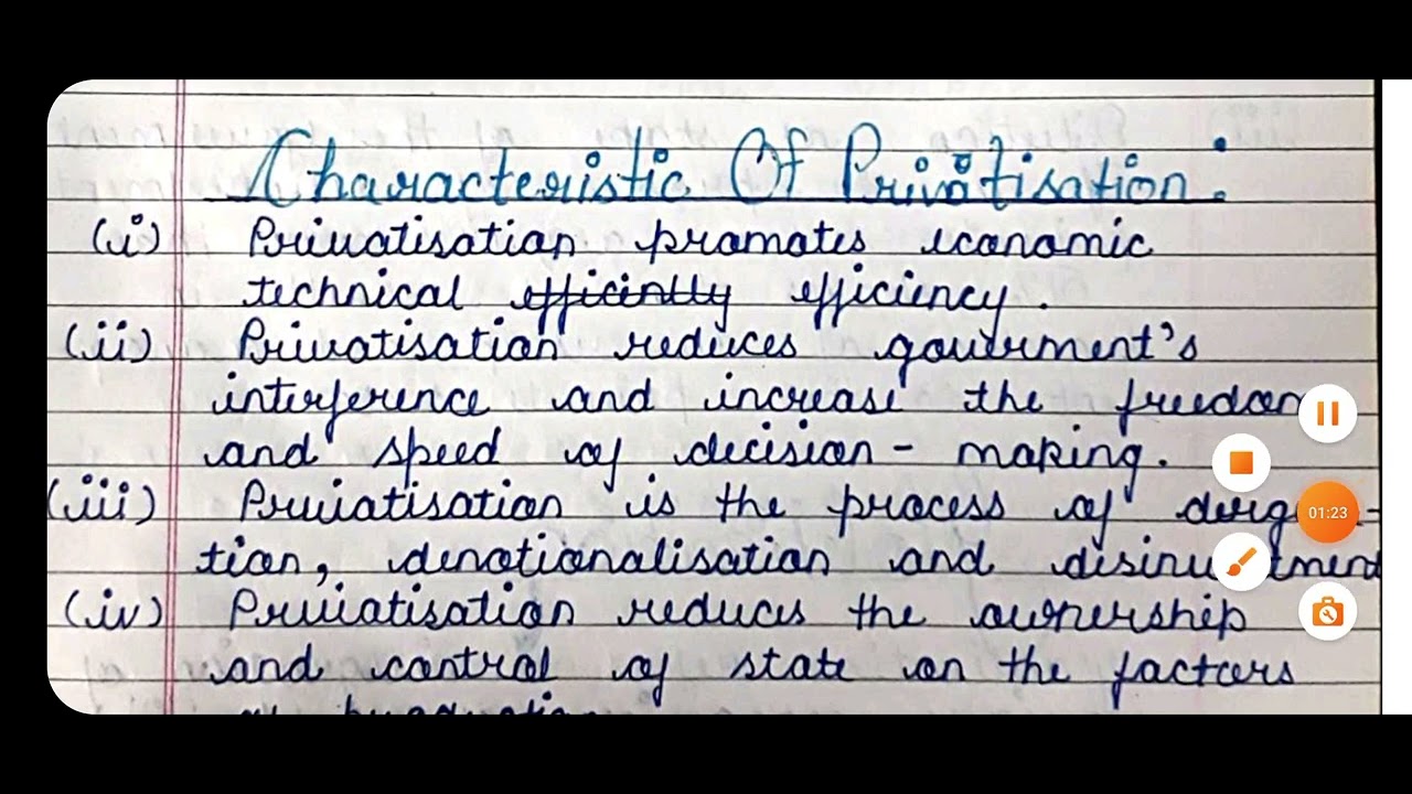 BUSINESS ENVIORNMENT||CHAPTER -3||PART-25||CHARACTERSTICS OF ...